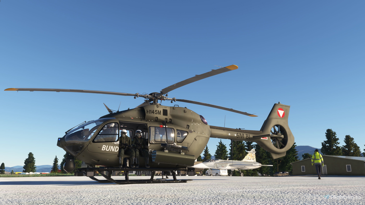 HPG H145 Bundesheer Military Version 1.1 for Microsoft Flight Simulator ...