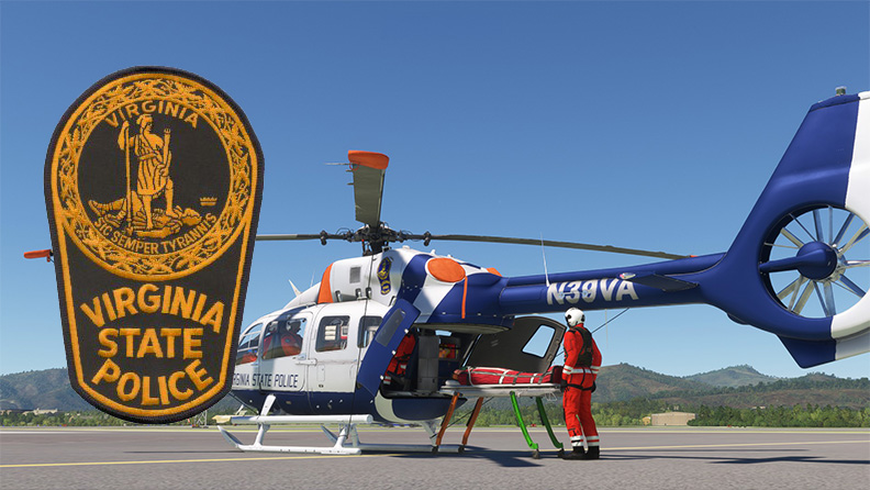 HPG H145 HEMS - Virginia State Police - MSFS Add-on - Flightsim.to