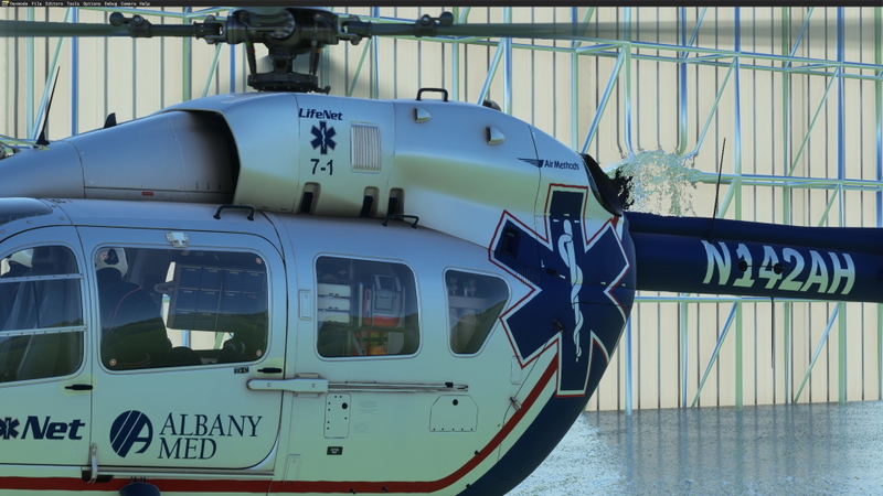 HPG H145 HEMS Albany Med Livery for Microsoft Flight Simulator | MSFS