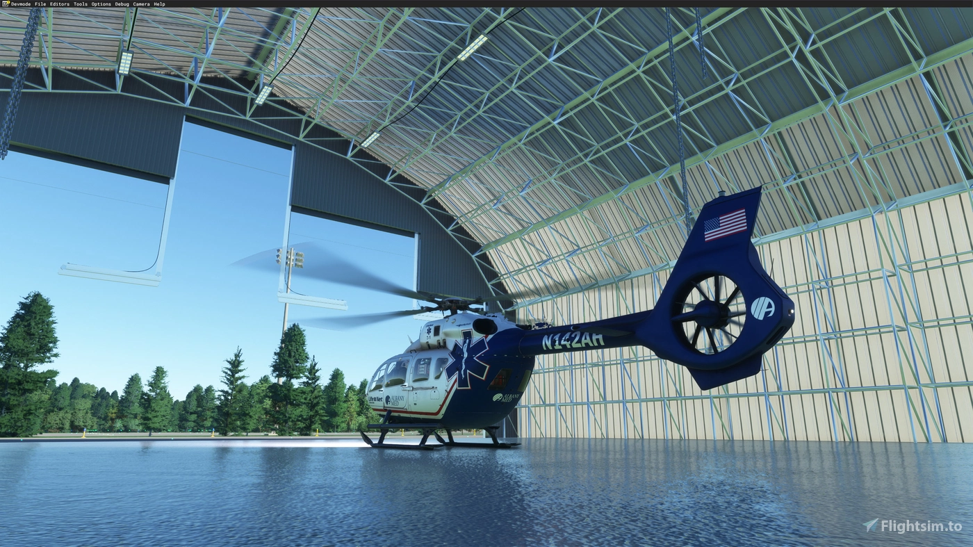 HPG H145 HEMS Albany Med Livery for Microsoft Flight Simulator | MSFS