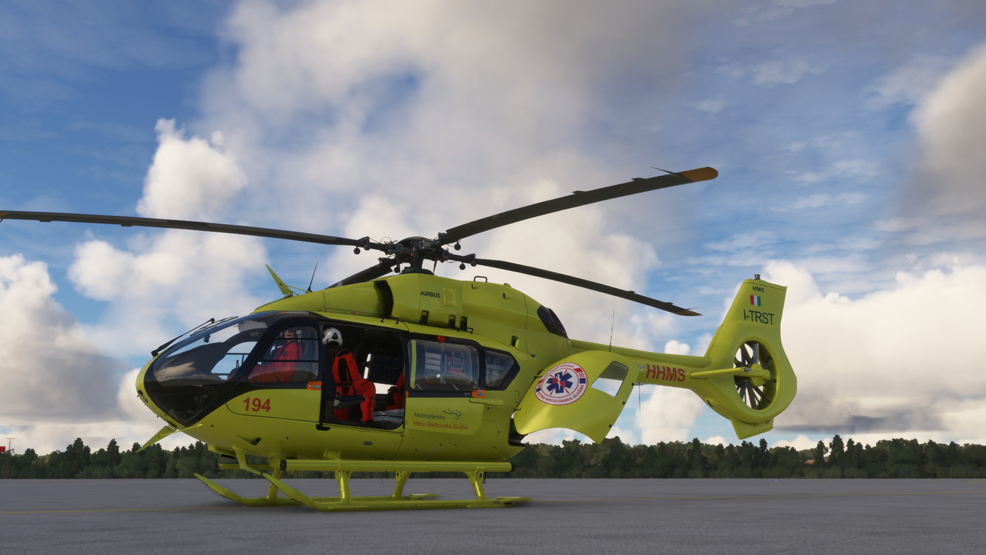 HPG H145 I-TRST for Microsoft Flight Simulator | MSFS