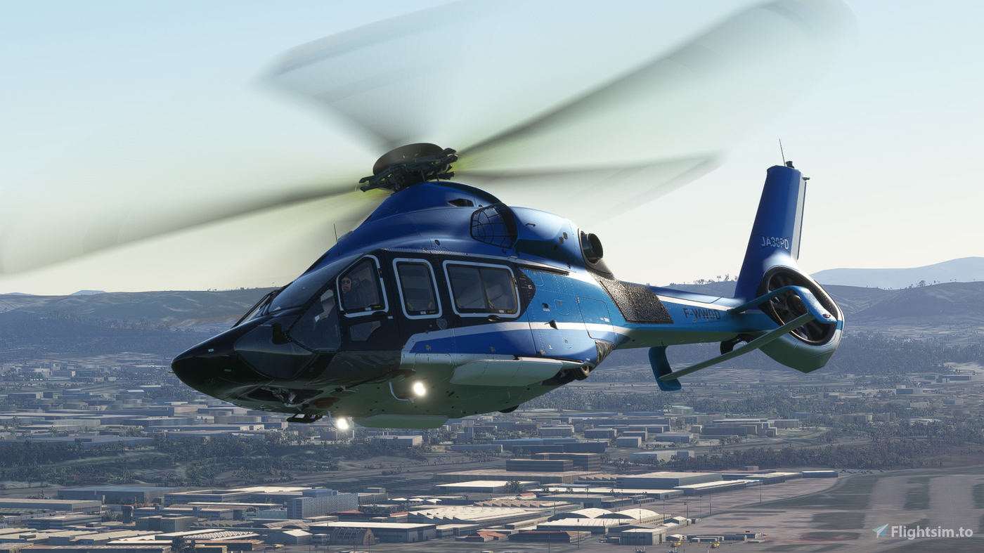 HPG H160 | Osaka Prefectural Police | JA30PD / F-WWOD for Microsoft ...