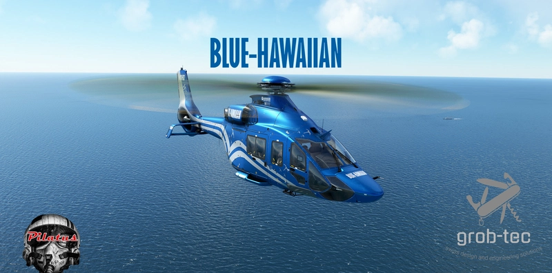 HPG H160 BLUE-HAWAIIAN Helicopters CIV/LUX for Microsoft Flight ...