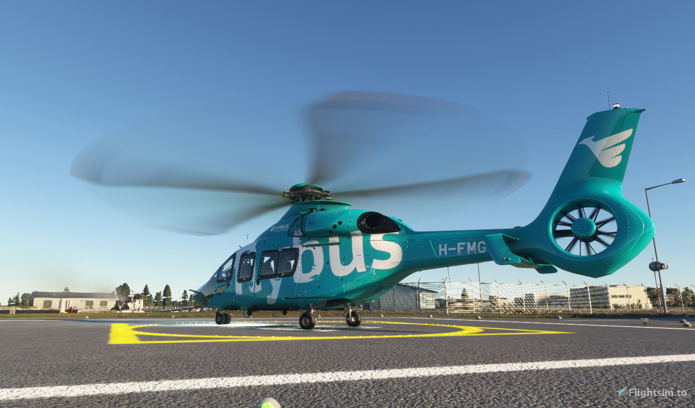 HPG H160 flybus passenger services for Microsoft Flight Simulator | MSFS