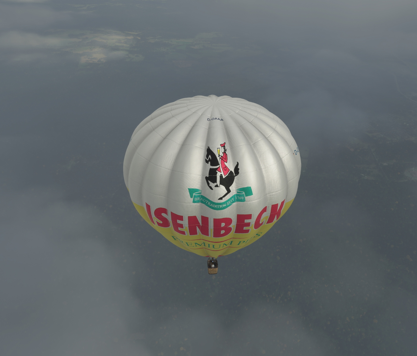 HPG Hot Air Balloon Repaint Livery: Isenbeck D-OAAA 2011 for Microsoft ...