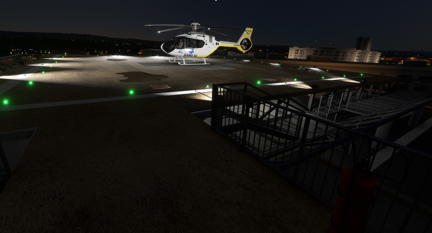 HROA Centre Hospitalier de Roanne for Microsoft Flight Simulator | MSFS