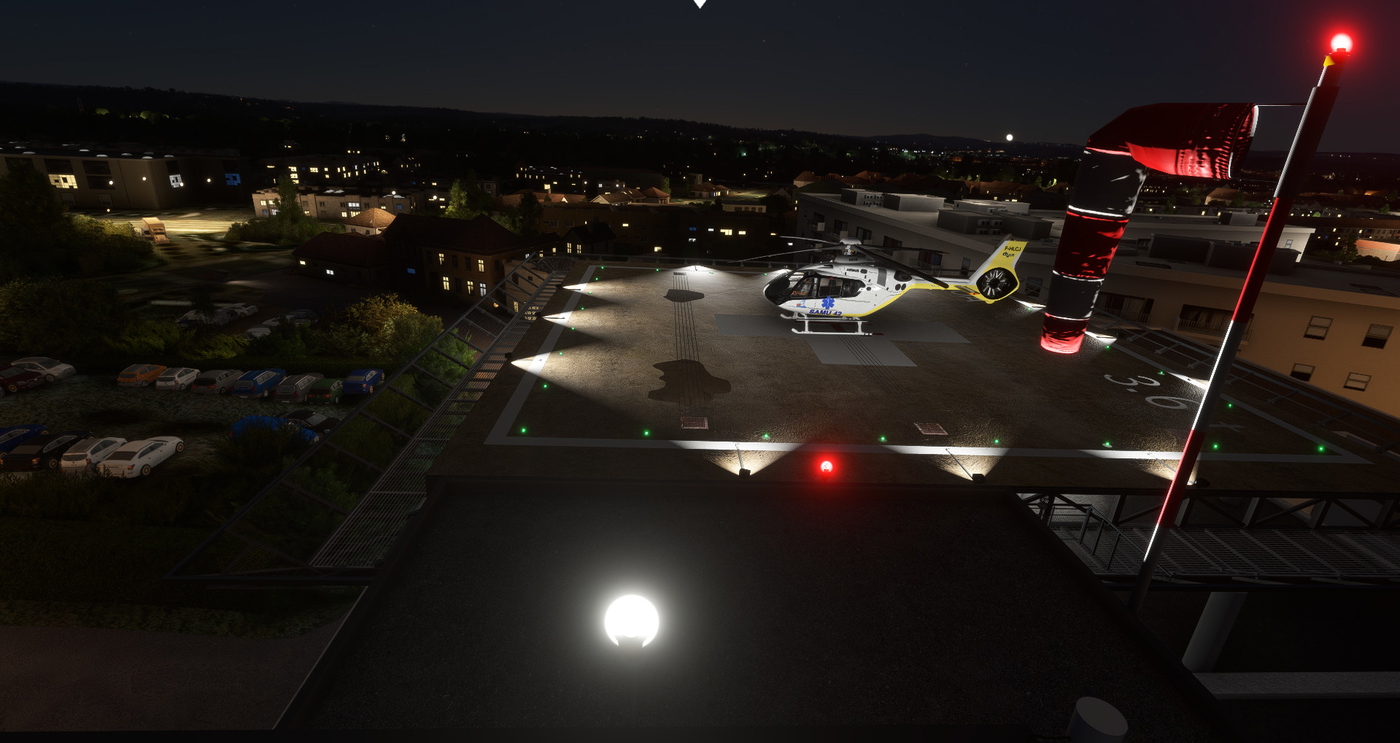 HROA Centre Hospitalier de Roanne for Microsoft Flight Simulator | MSFS