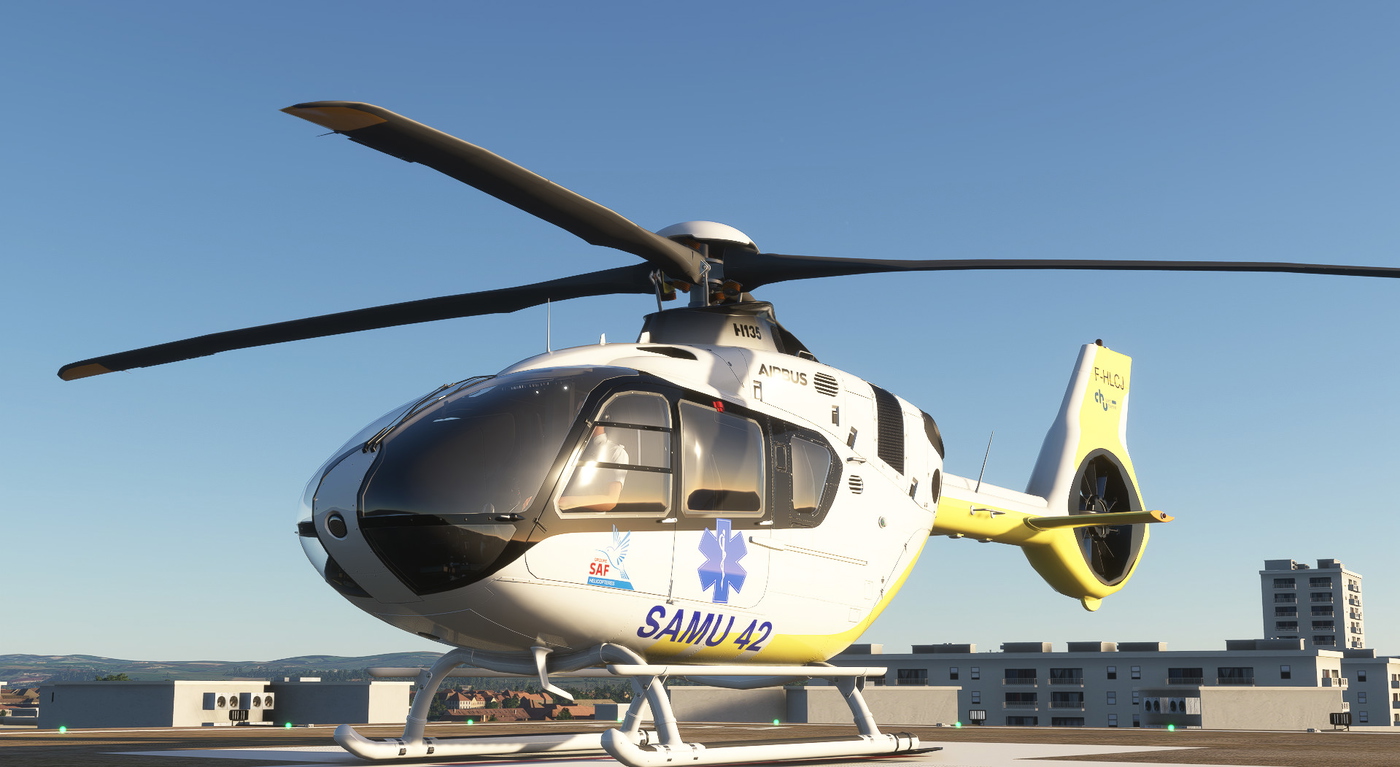 HROA Centre Hospitalier de Roanne for Microsoft Flight Simulator | MSFS