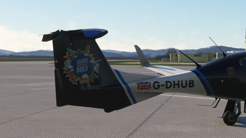 Hub Air "Around The World" - COWS DA42 for Microsoft Flight Simulator ...