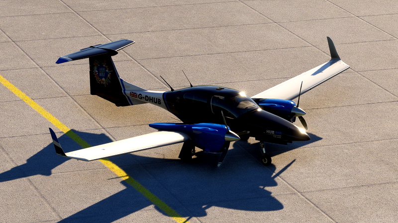Hub Air "Around The World" - COWS DA42 for Microsoft Flight Simulator ...