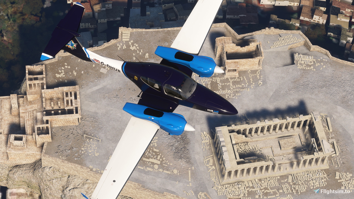 Hub Air "Around The World" - COWS DA42 pour Microsoft Flight Simulator ...