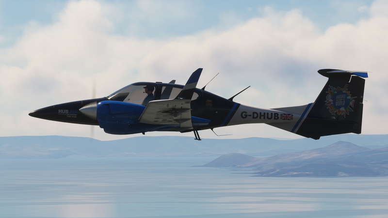 Hub Air "Around The World" - COWS DA42 for Microsoft Flight Simulator ...