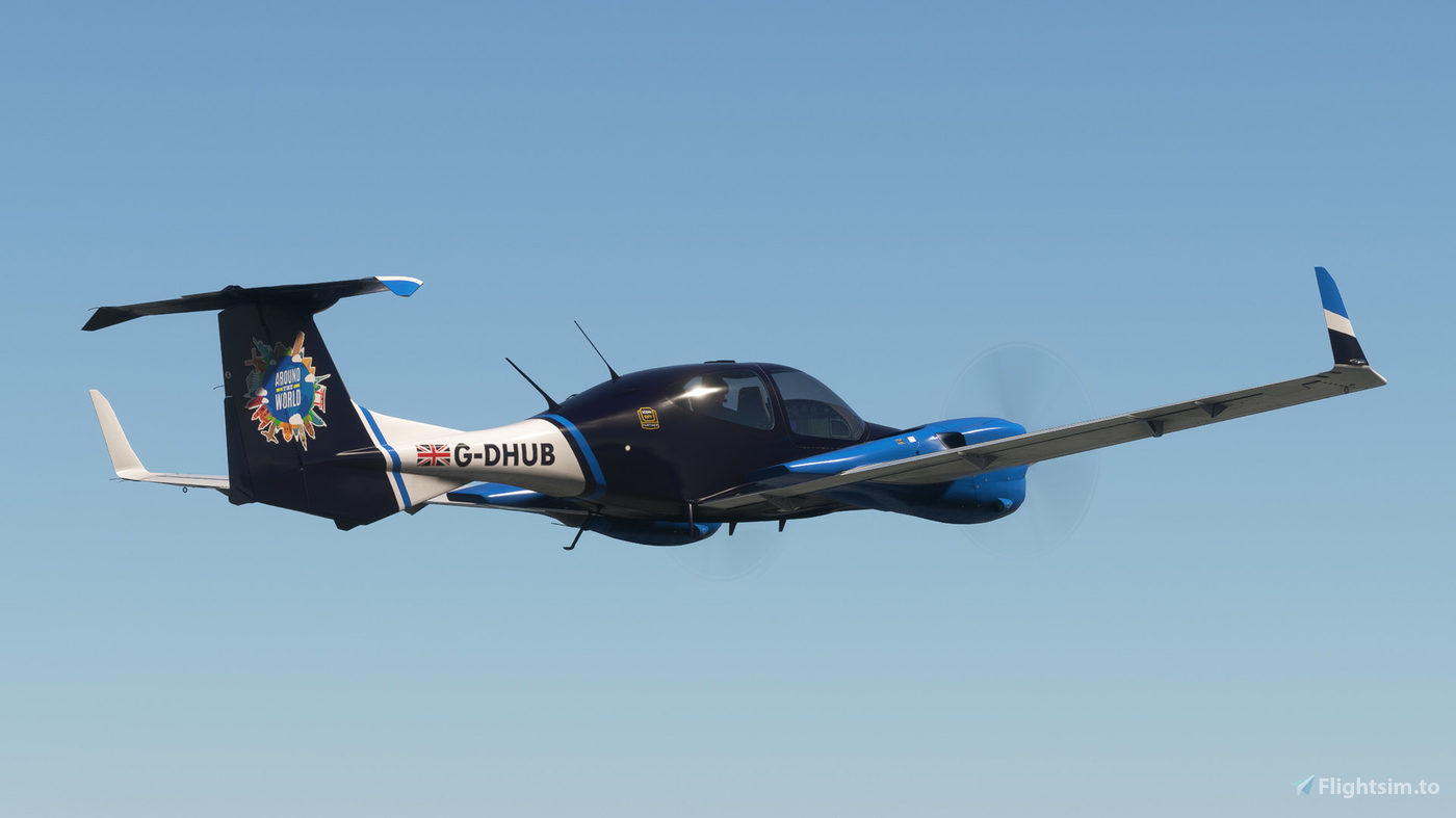 Hub Air "Around The World" - COWS DA42 for Microsoft Flight Simulator ...