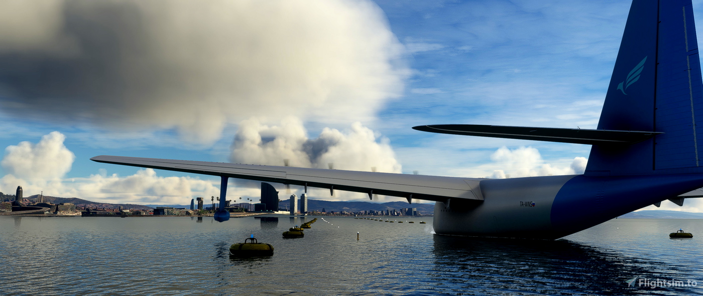 H4 Herculus WindShear TA-WNS [8k] for Microsoft Flight Simulator | MSFS