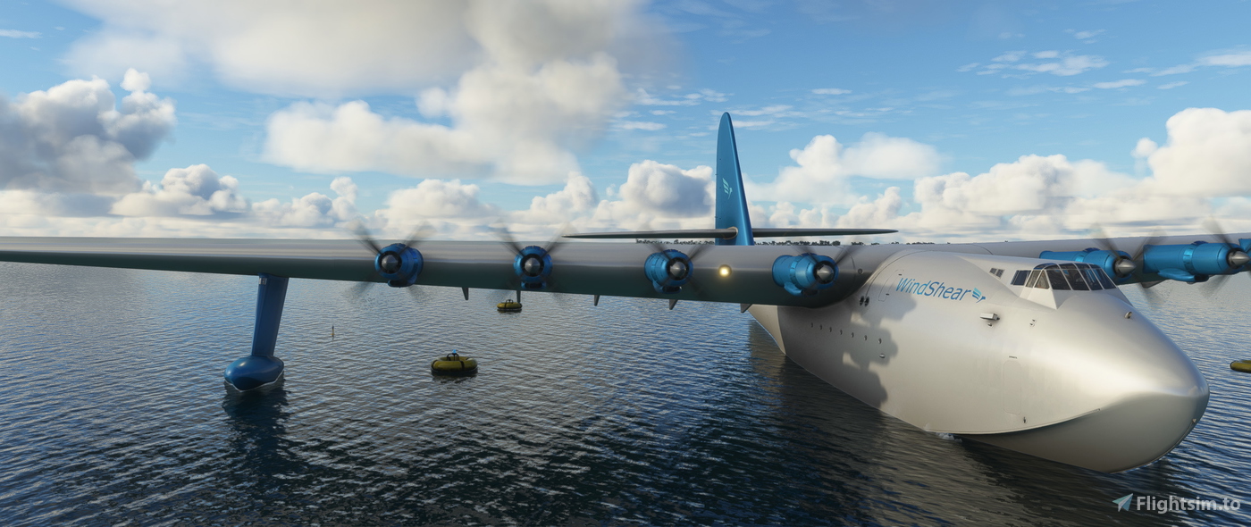 H4 Herculus WindShear TA-WNS [8k] for Microsoft Flight Simulator | MSFS