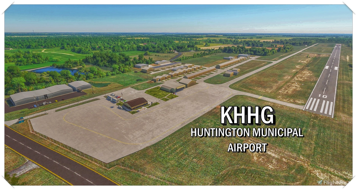 Huntington Municipal Airport KHHG for Microsoft Flight Simulator | MSFS