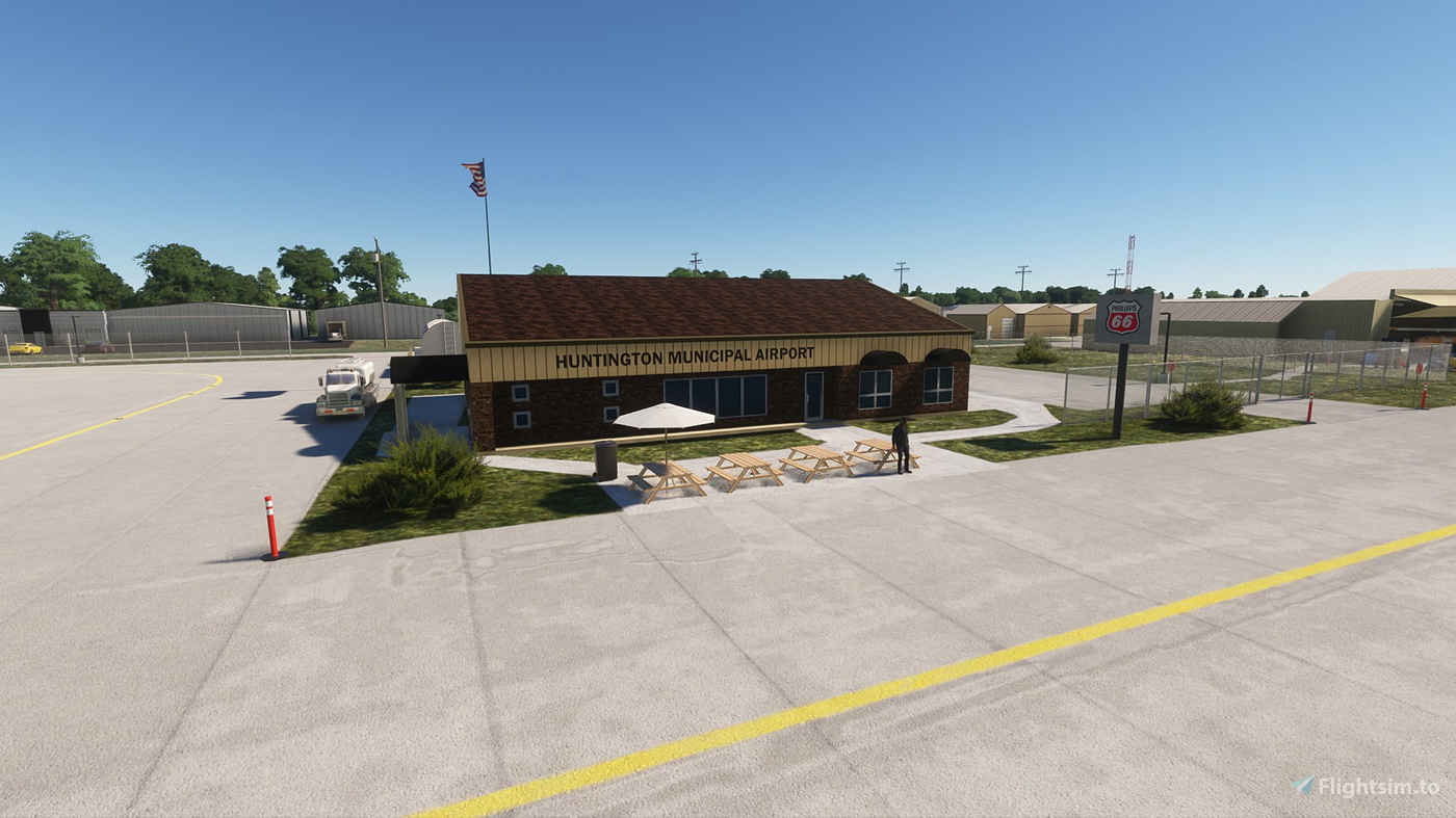 Huntington Municipal Airport KHHG for Microsoft Flight Simulator | MSFS