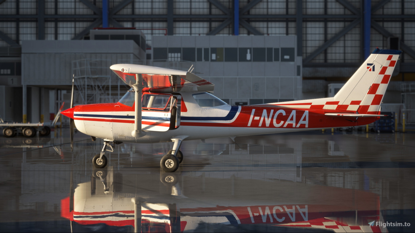 [I-NCAA] WBSim/JPLogistics Cessna 152 Livery for Microsoft Flight ...