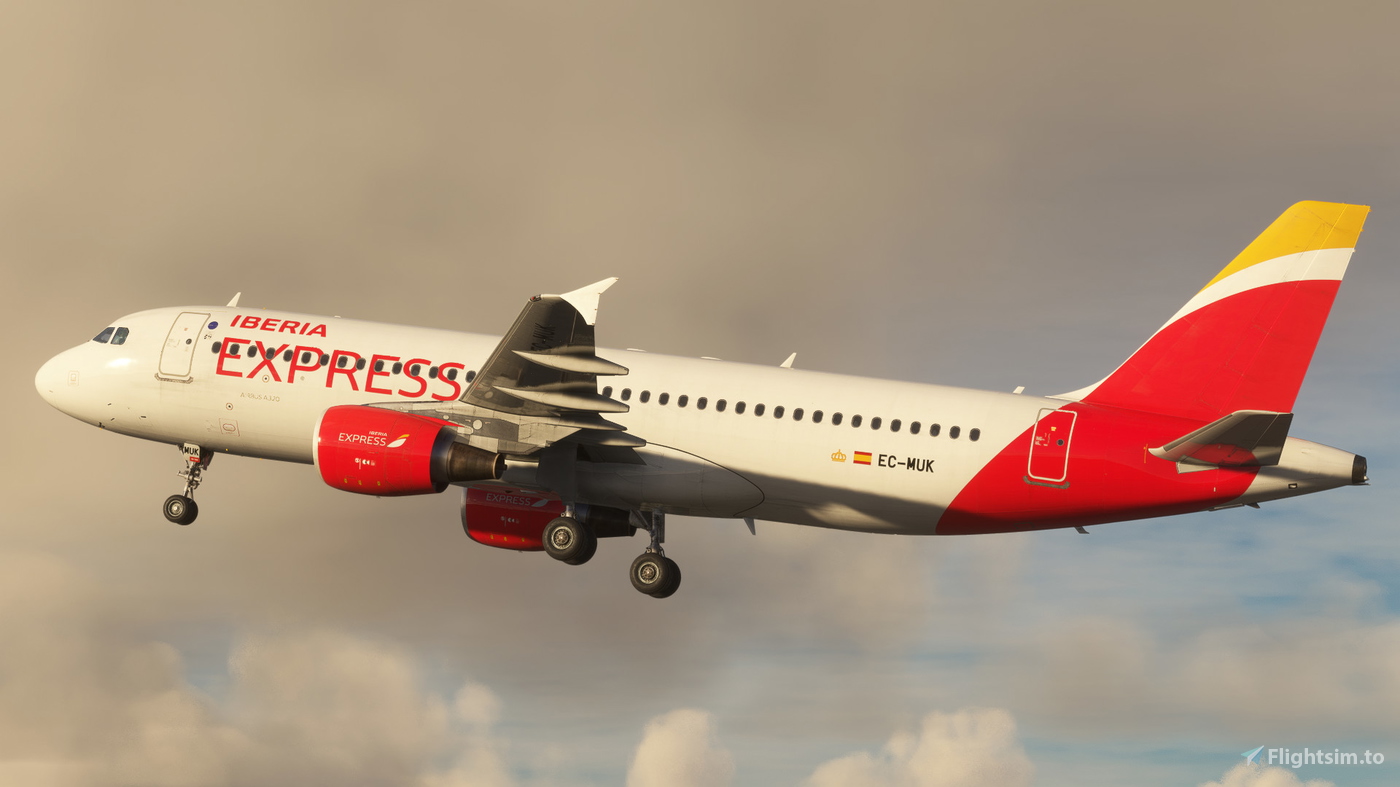 Iberia (Express) | Pack w/ Cabin | Fenixsim Airbus A320v2 for Microsoft ...