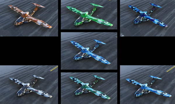 Icon A5 Thunderbird Livery for Microsoft Flight Simulator | MSFS