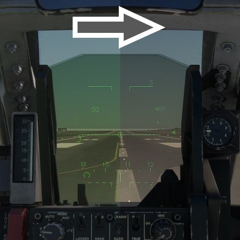 IFE Tornado less green HUD for Microsoft Flight Simulator | MSFS