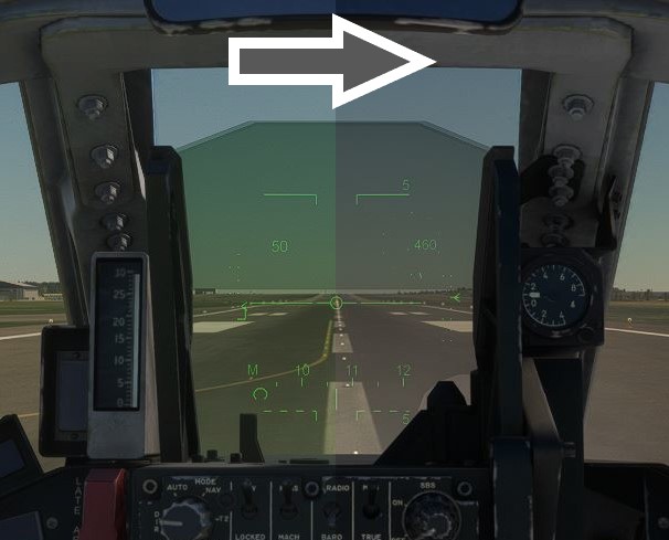 IFE Tornado less green HUD for Microsoft Flight Simulator | MSFS