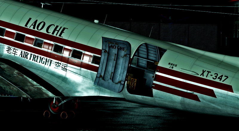 Indiana Jones Series - Douglas DC-3 - Fictional "Lao Che Air Freight ...