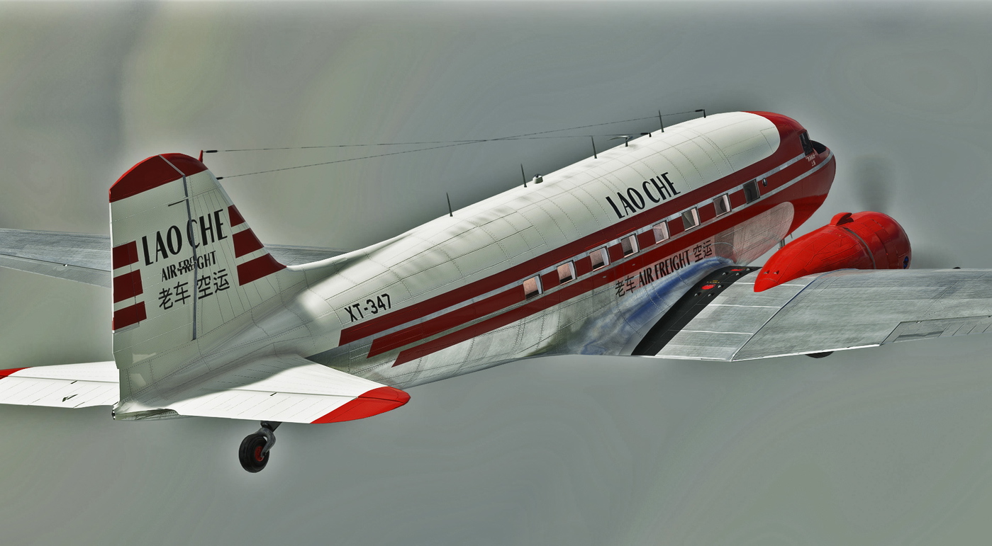 Indiana Jones Series - Douglas DC-3 - Fictional "Lao Che Air Freight ...