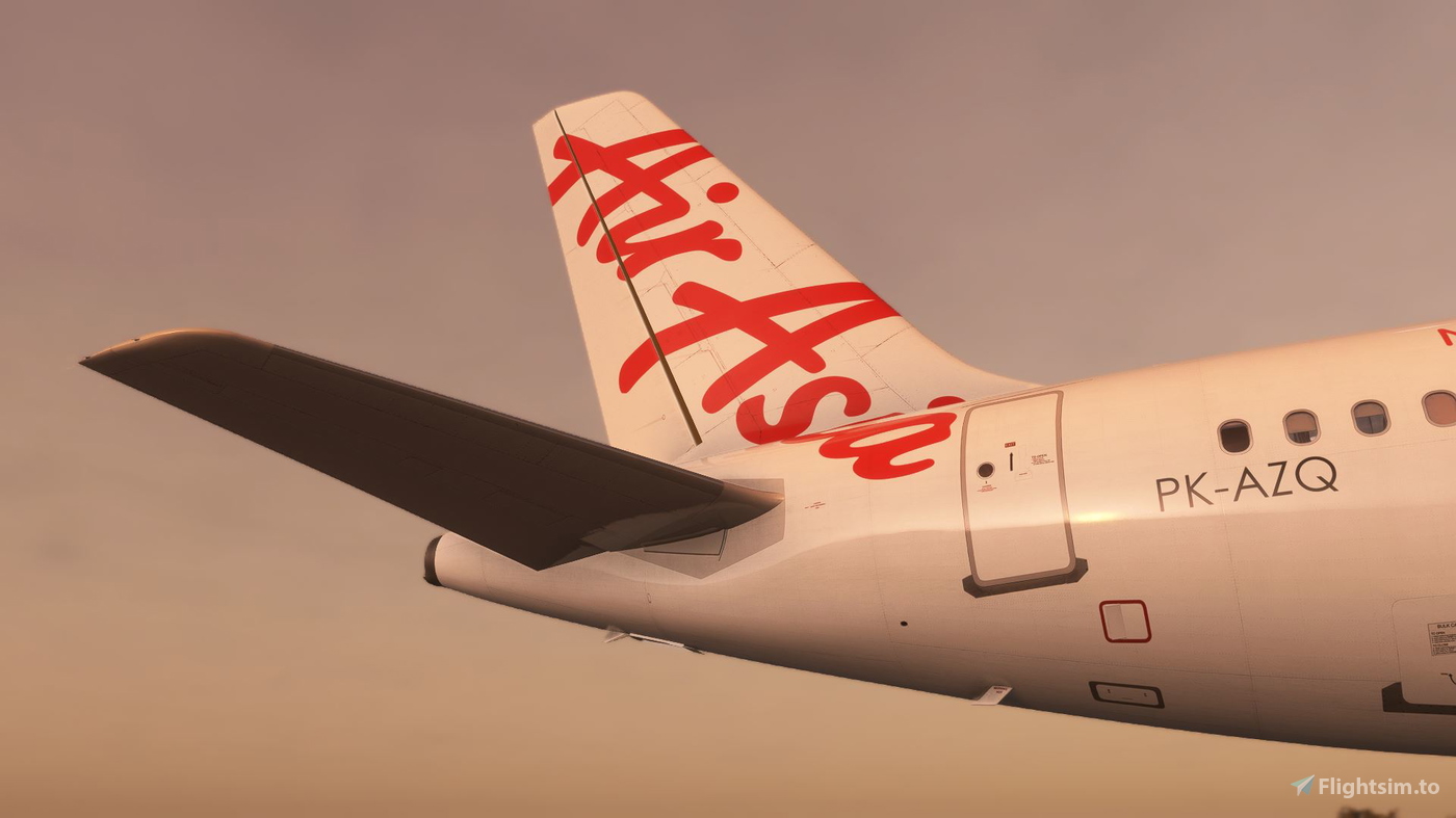 8K | Indonesia AirAsia PK-AZQ for Microsoft Flight Simulator | MSFS