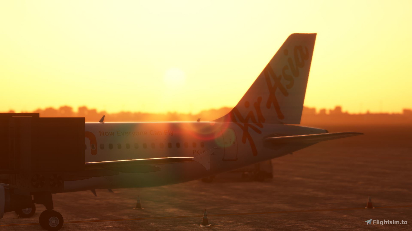 8K | Indonesia AirAsia PK-AZQ for Microsoft Flight Simulator | MSFS