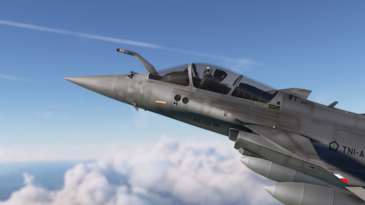 Indonesian Navy (TNI AL) | Rafale M TL-1891 for Microsoft Flight ...