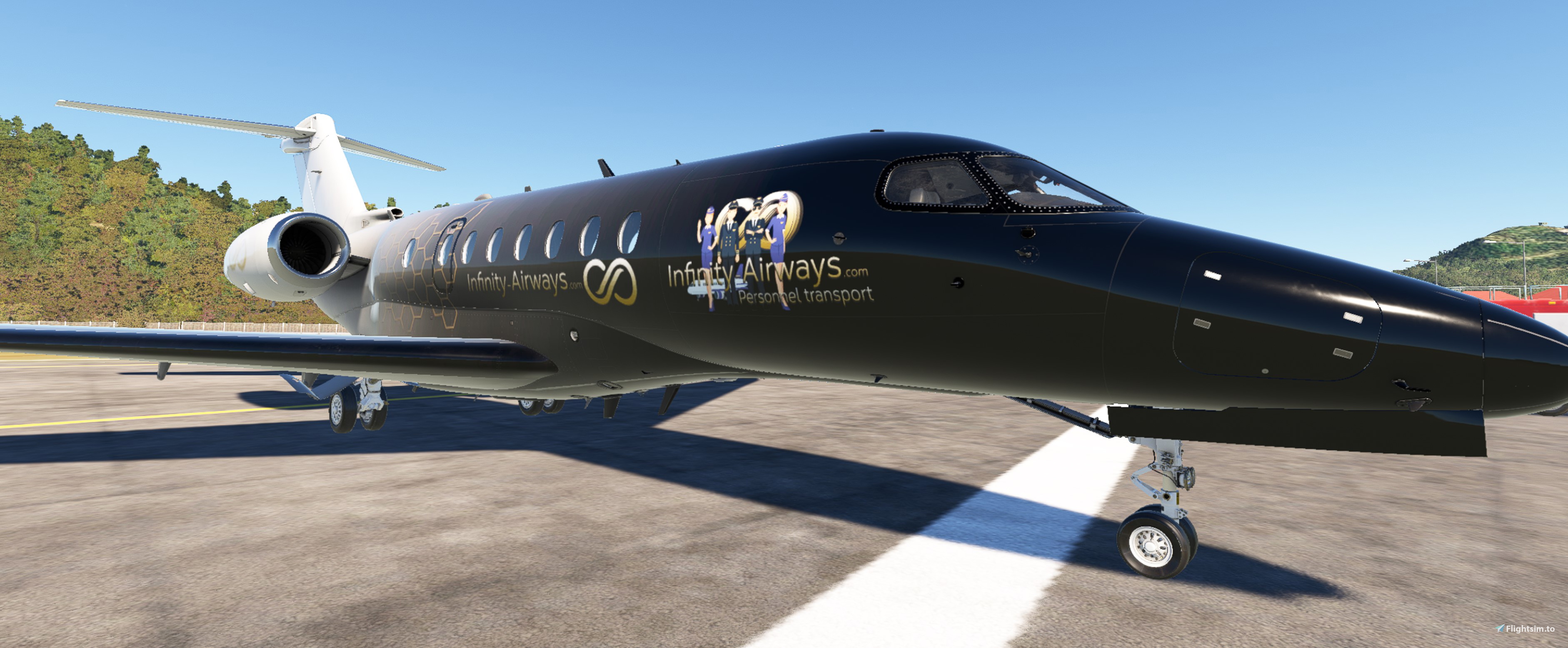Infinity Airways - Cessna Citation Longitude - STAFF TRANSPORT - MSFS ...