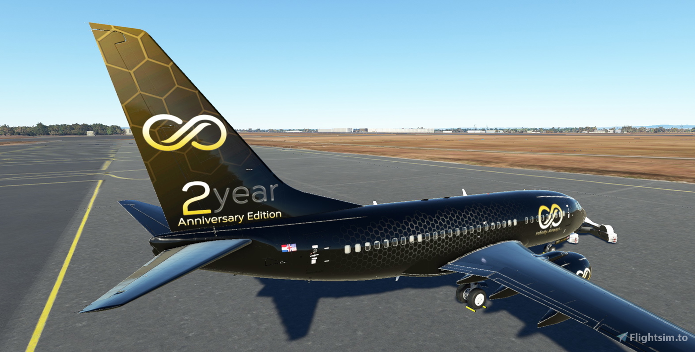 Infinity Airways Boeing 737 - 600 - 2 Year Anniversary Special pour ...