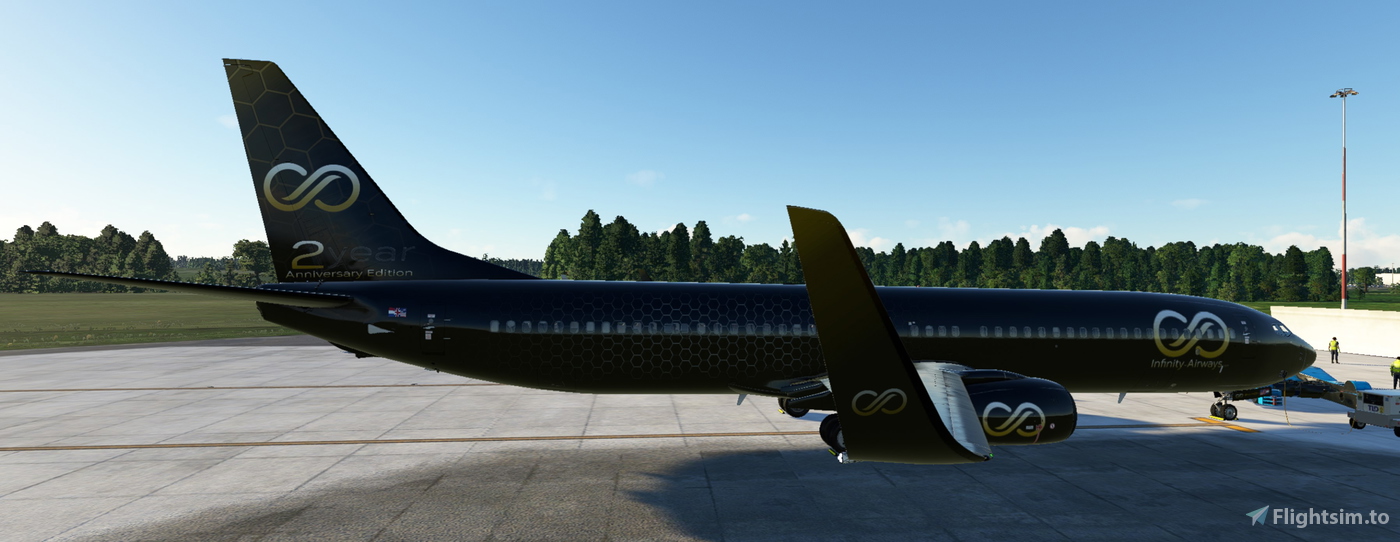 Infinity Airways Boeing 737 - 900 - 2 Year Anniversary Special for ...