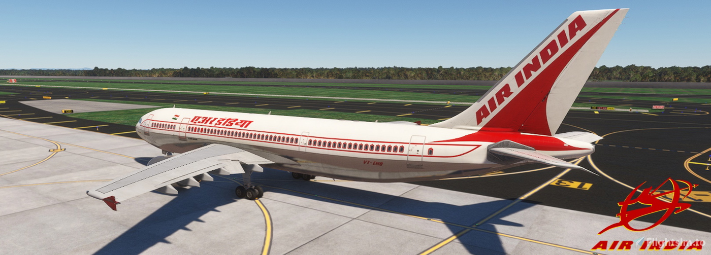 INI Builds A300-600R Air India VT-EHQ PW for Microsoft Flight Simulator ...