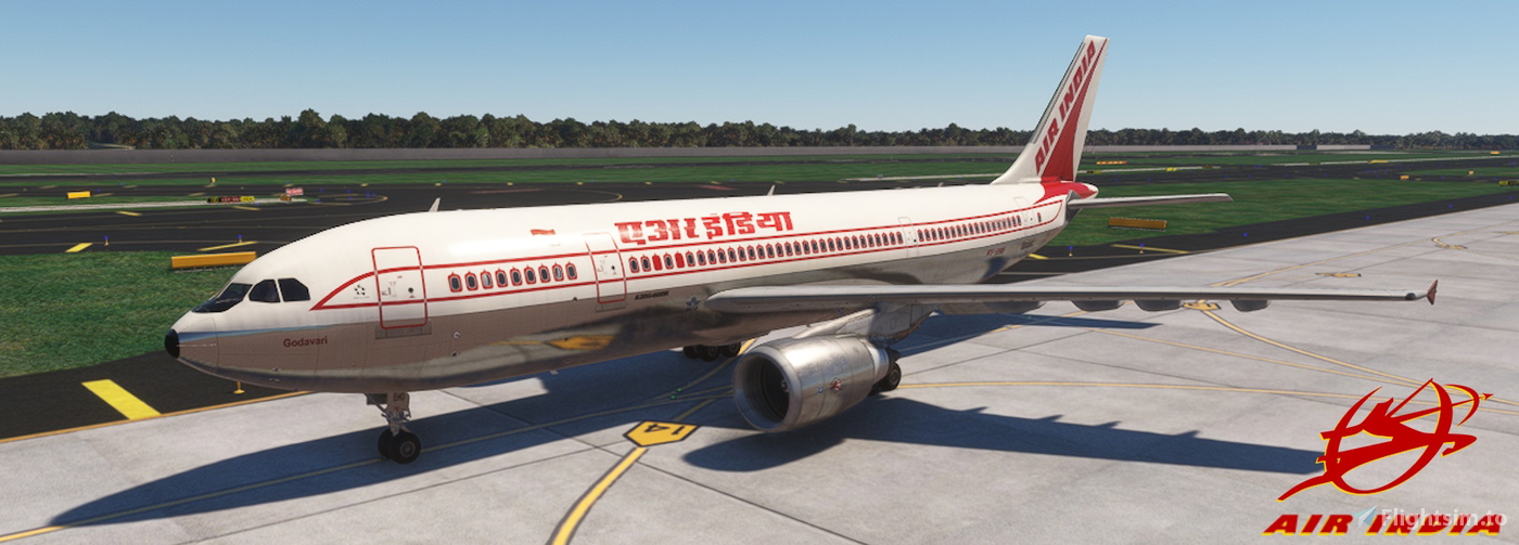 INI Builds A300-600R Air India VT-EHQ PW for Microsoft Flight Simulator ...