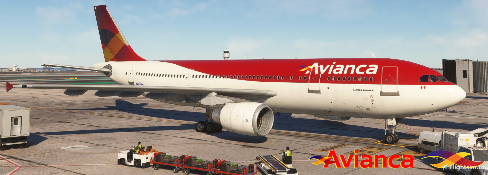 INI Builds A300-600R Avianca 2004-2013 N300AR - MSFS Add-on - Flightsim.to