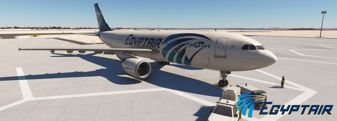 INI Builds A300-600R Egypt Air SU-THR pour Microsoft Flight Simulator ...