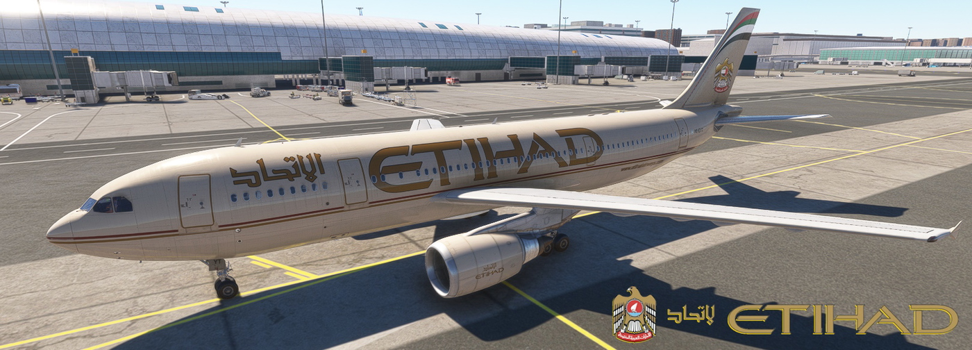 INI Builds A300-600R Etihad A6-EYT for Microsoft Flight Simulator | MSFS