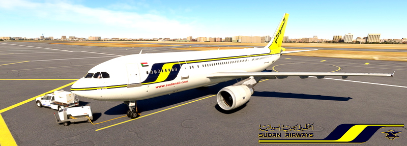 INI Builds A300-600R Sudan Airways ST-ATA for Microsoft Flight Simulator | MSFS