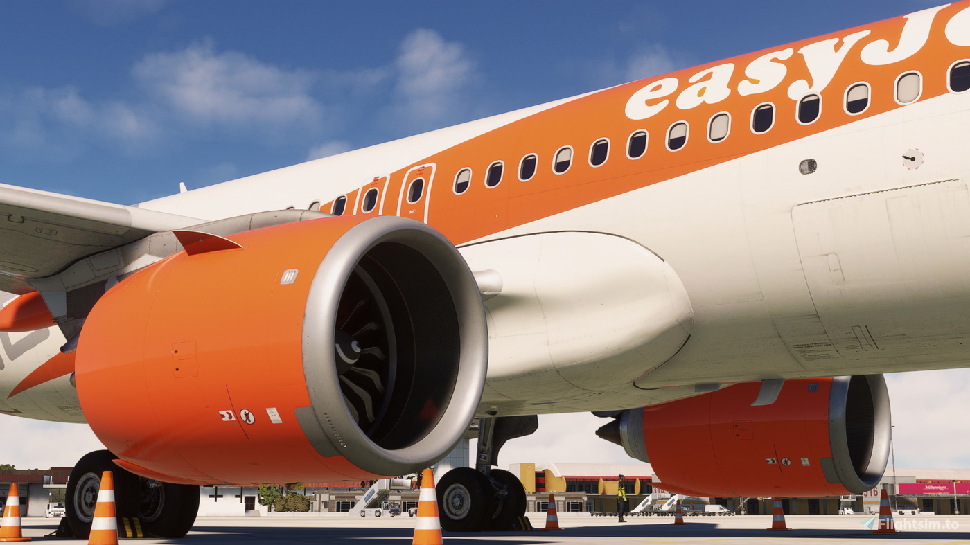 IniBuild A320neo Easyjet "NEO Stickers" Fleet pack OE-LSM/G-UZHA/HB-AYE ...