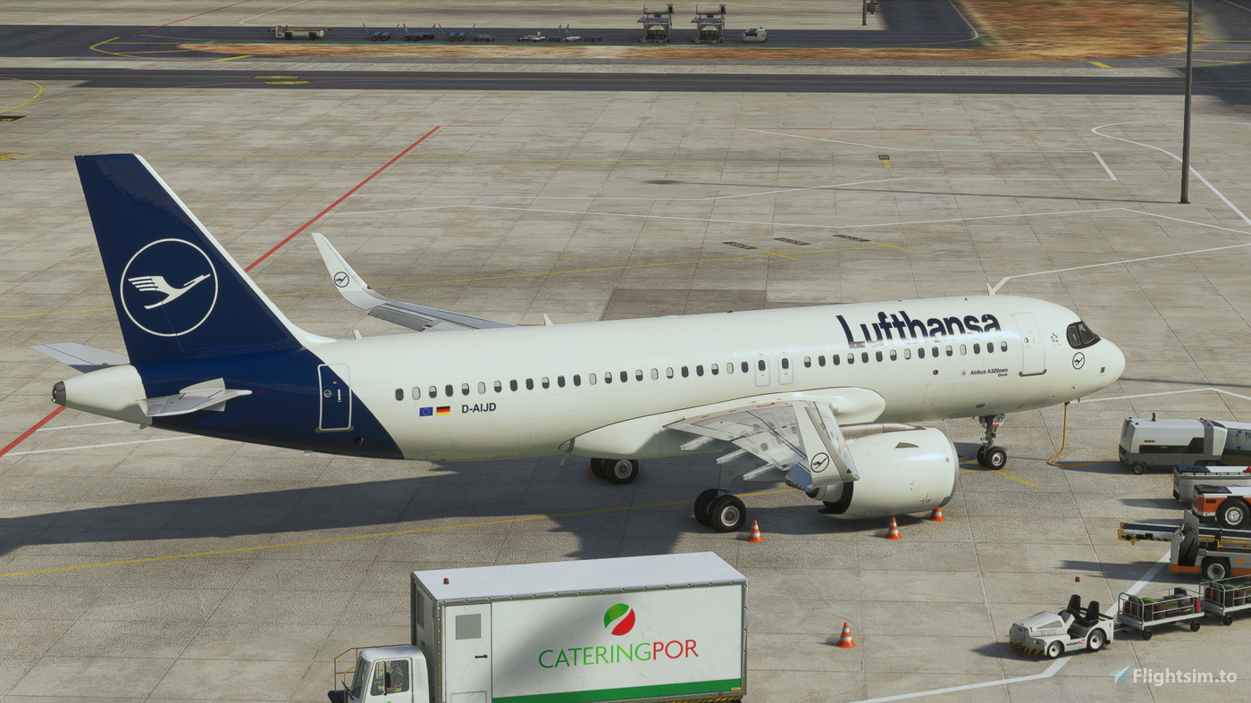 IniBuild A320neo Lufthansa D-AIJD with mask [8k][raimbotrax] for ...
