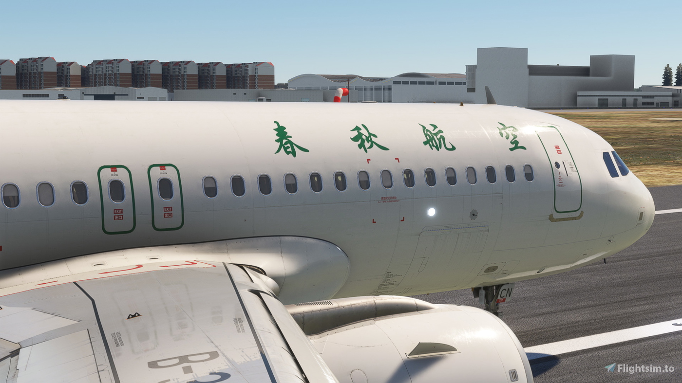 iniBuild A320neo Spring Airlines 春秋航空 B-30CN 8K for Microsoft Flight ...