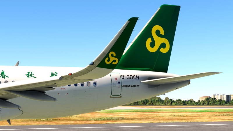 iniBuild A320neo Spring Airlines 春秋航空 B-30CN 8K for Microsoft Flight ...
