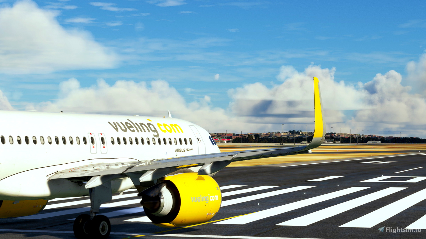 IniBuild A320neo Vueling EC-NBA [8k][raimbotrax] for Microsoft Flight Simulator | MSFS