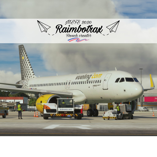 IniBuild A320neo Vueling EC-NBA [8k][raimbotrax] pour Microsoft Flight Simulator | MSFS