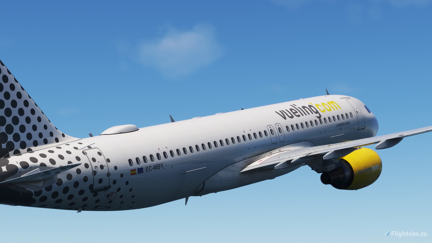 fenix A320 Vueling Fleet pack [8k][raimbotrax] for Microsoft Flight Simulator | MSFS