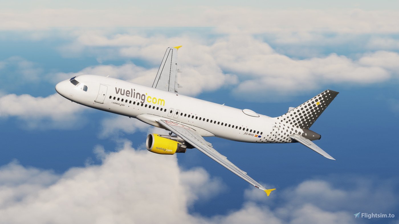 fenix A320 Vueling Fleet pack [8k][raimbotrax] for Microsoft Flight Simulator | MSFS