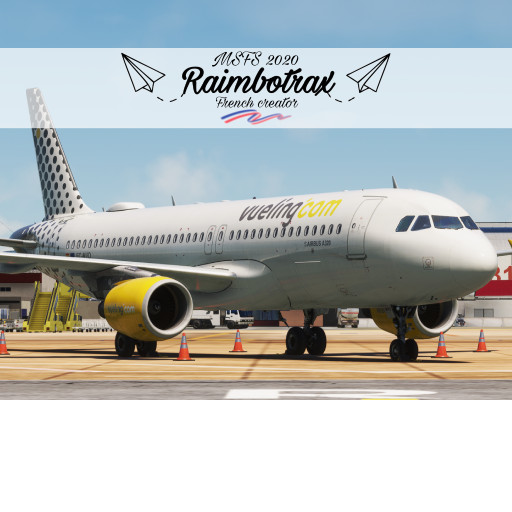 fenix A320 Vueling Fleet pack [8k][raimbotrax] for Microsoft Flight Simulator | MSFS