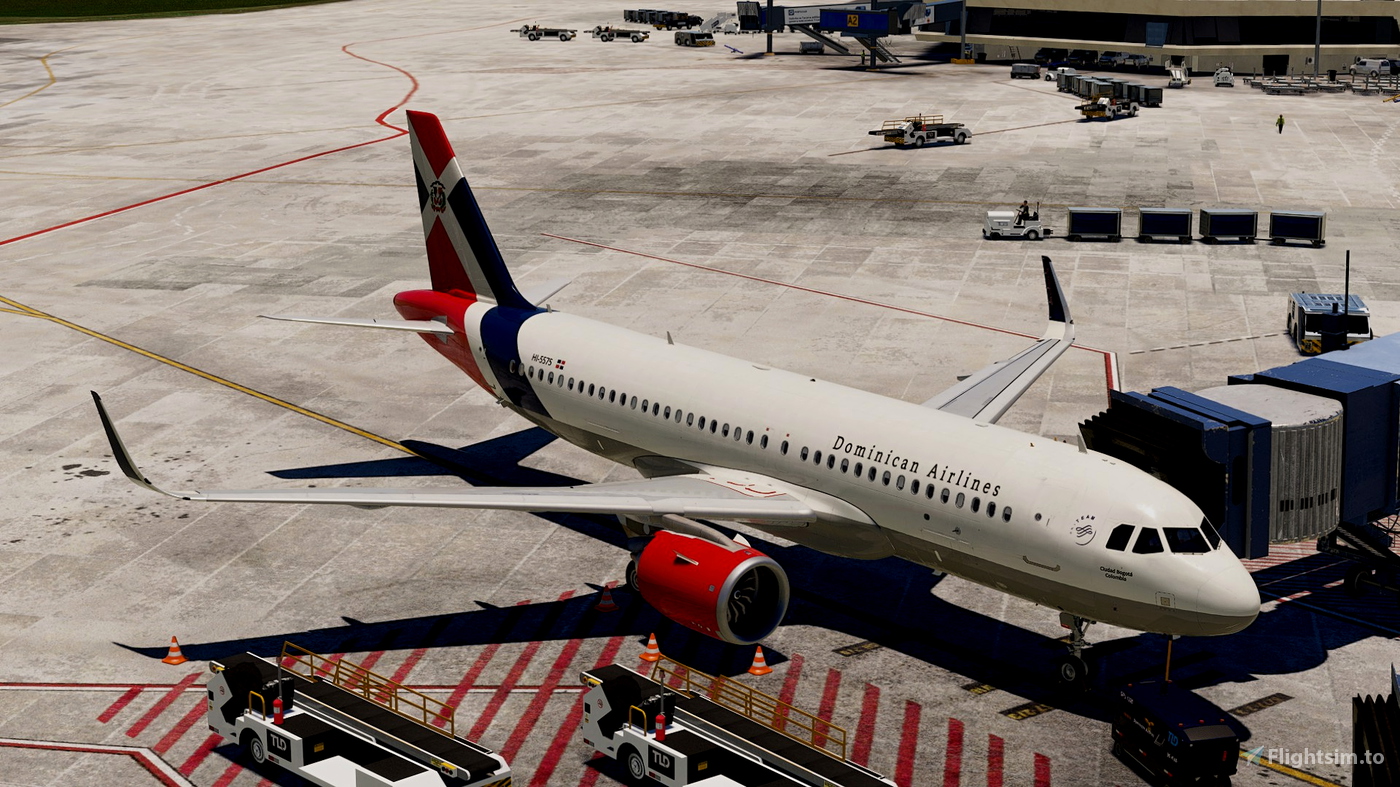IniBuilds | A320 NEO | Dominicana | With Full Cabin | 8K for Microsoft ...
